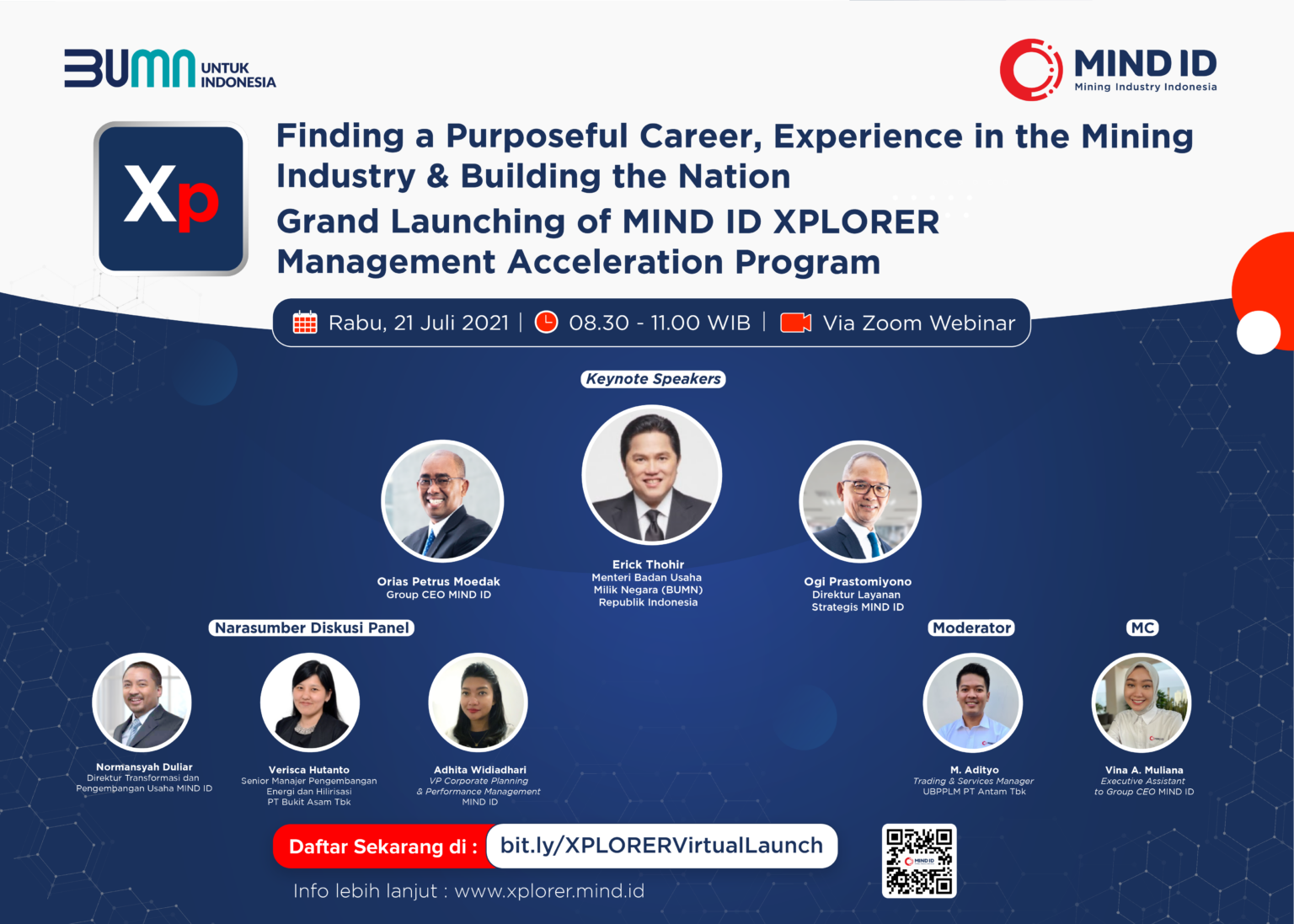 MIND ID XPLORER: Management Acceleration Program